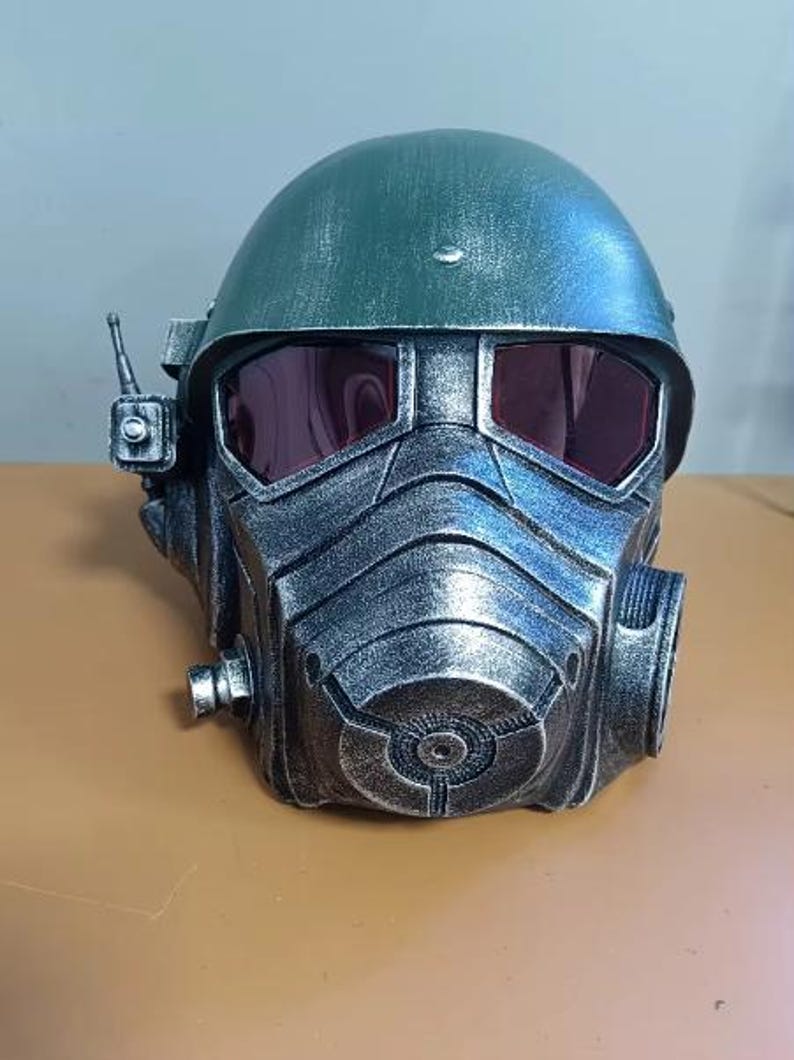 Fallout NCR Veteran Mask Nuclear Apocalypse Armour Helmet Cosplay ...