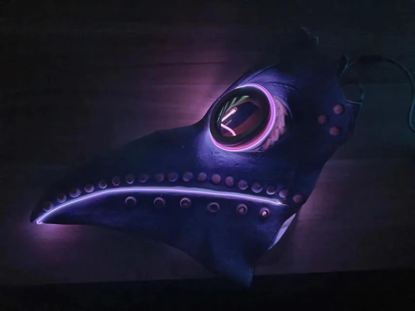 Medieval Modern Plague Doctor Mask Helmet for Cosplay Party Rave ...