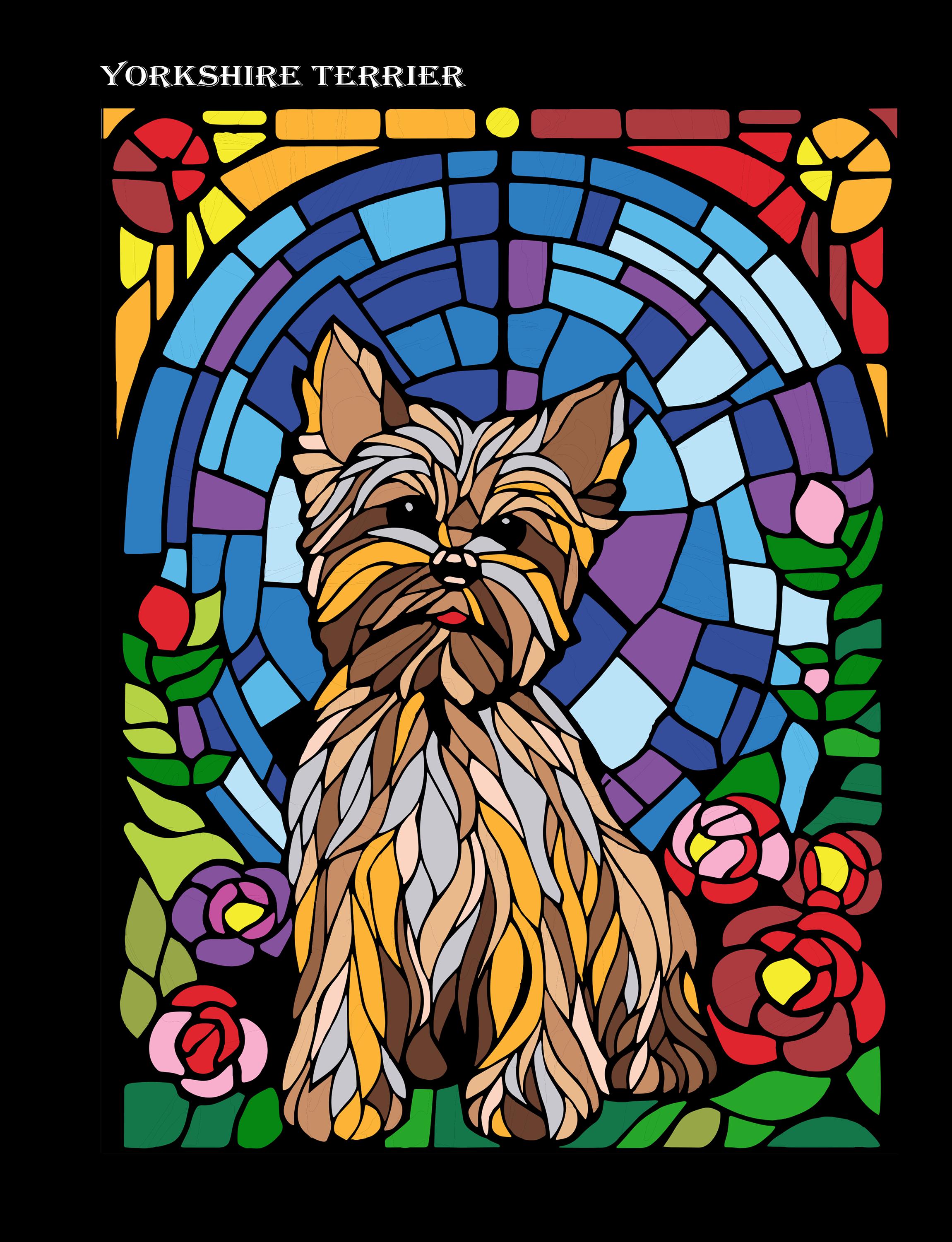 Color by Number DOGS MOSAIC Printable Coloring Book Pages Kids Teens ...