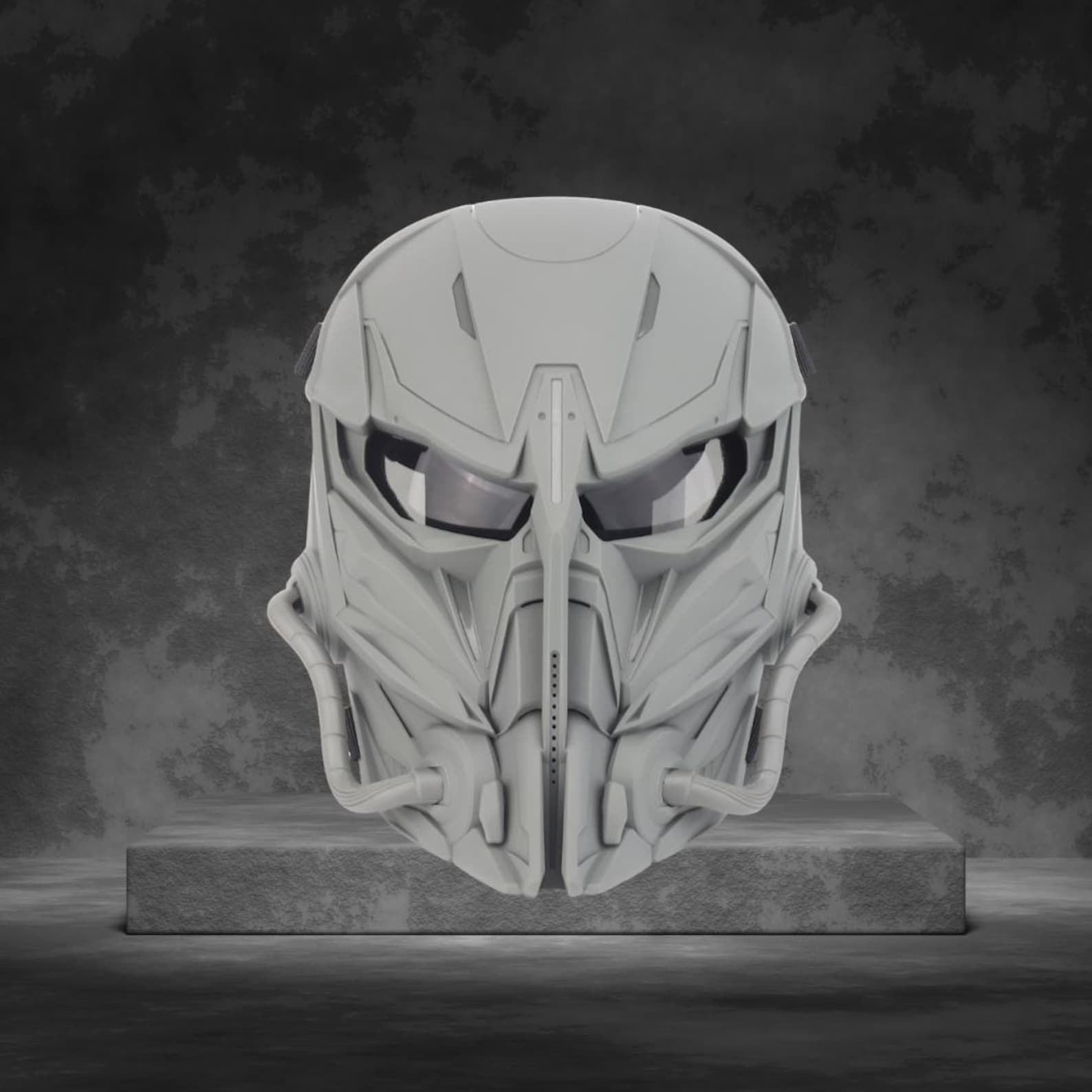 Modern Ninja Tactical Special Ops Cyborg Rave Mask Helmet for Cosplay ...