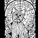 Color by Number DOGS MOSAIC Printable Coloring Book Pages Kids Teens ...