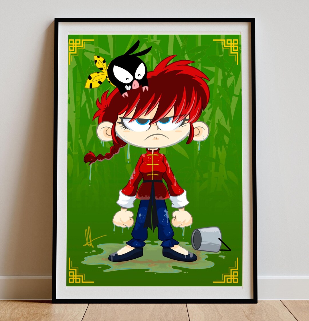 RANMA 1/2 Fan Art Sheet | A5 | 14.8x21cm - Etsy
