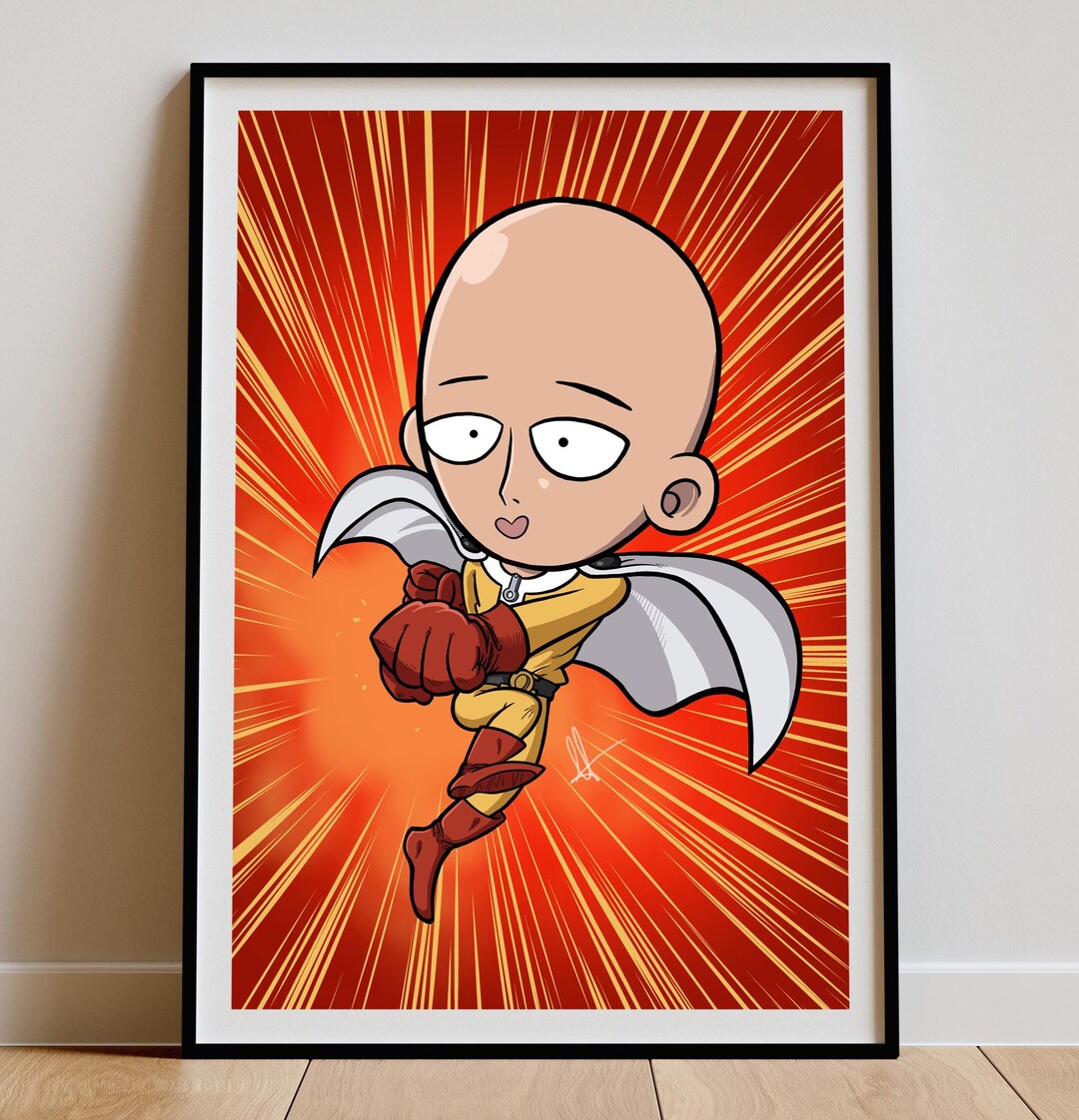 SAITAMA Fan Art Sheet | A5 | 14.8x21cm - Etsy