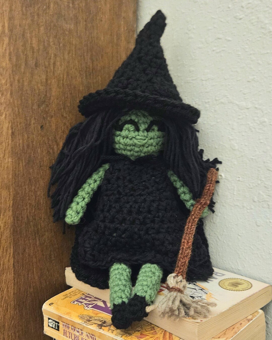 Wicked Elphaba Crochet Doll - Etsy