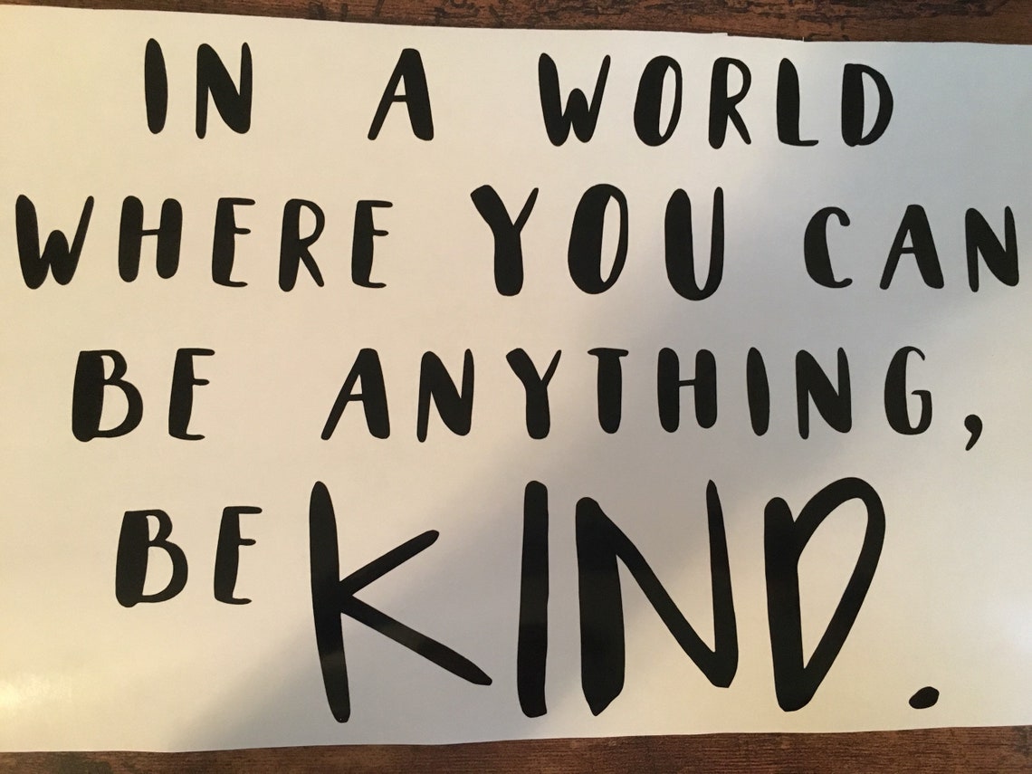 Wall Classroom Door Vinyl Decal Wall Quote in a World - Etsy