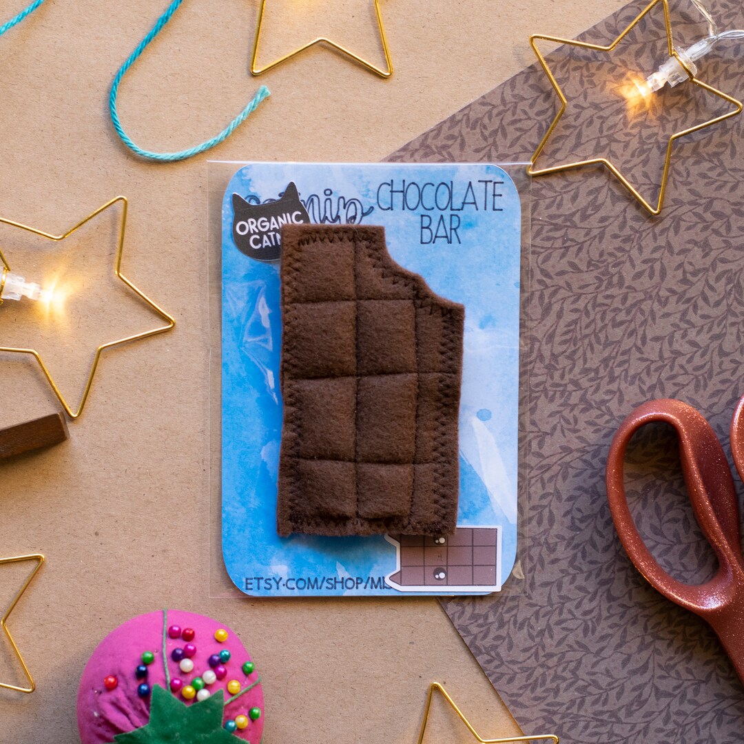 Cat Toys Catnip Chocolate Bar Chocolate Bar Organic - Etsy