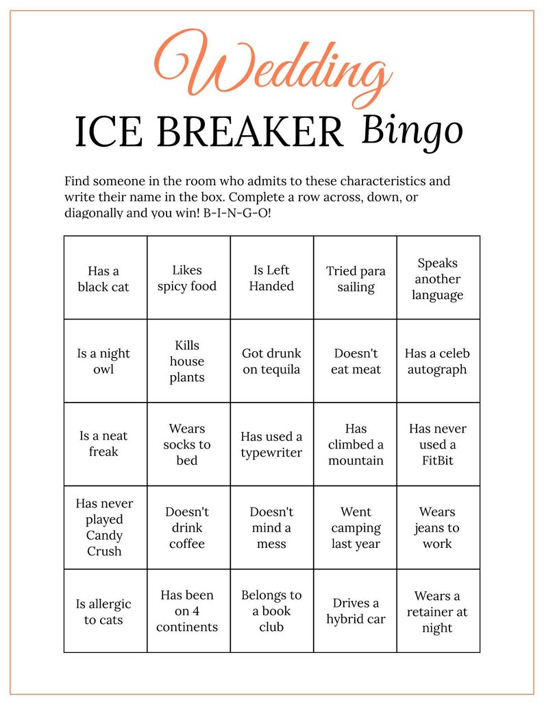 bridal-shower-ice-breaker-game-coral-wedding-human-bingo-cards
