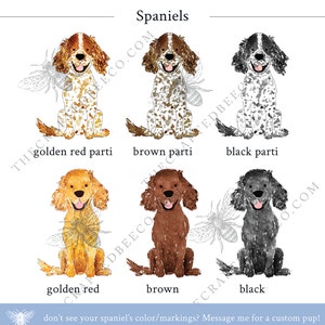 Christmas Festive Spaniel Ornament | Boykin Spaniel Christmas Ornament ...