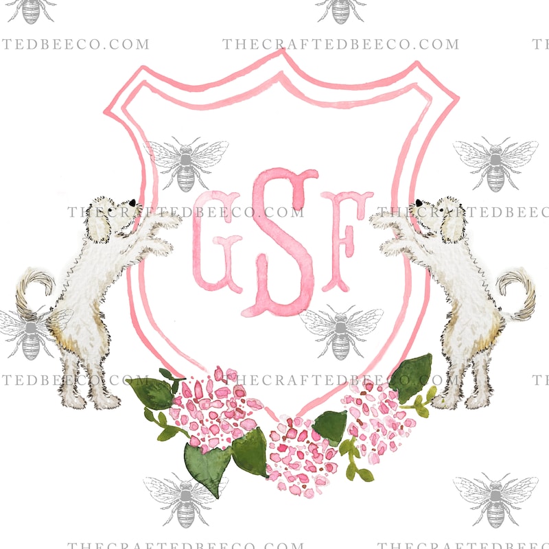 Monogram Crest - Etsy