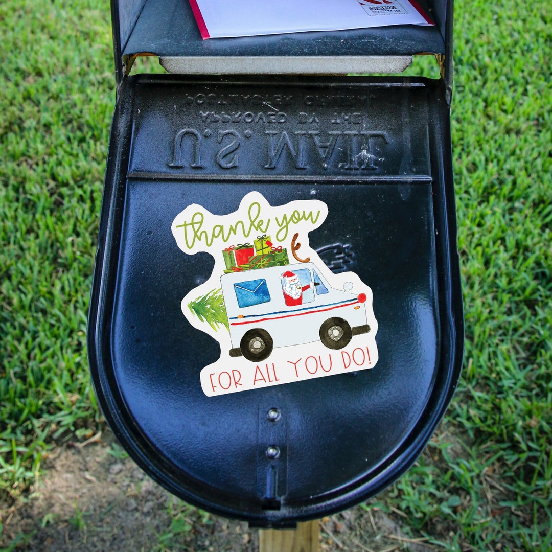 Thank You USPS Waterproof Mailbox Magnets - Etsy