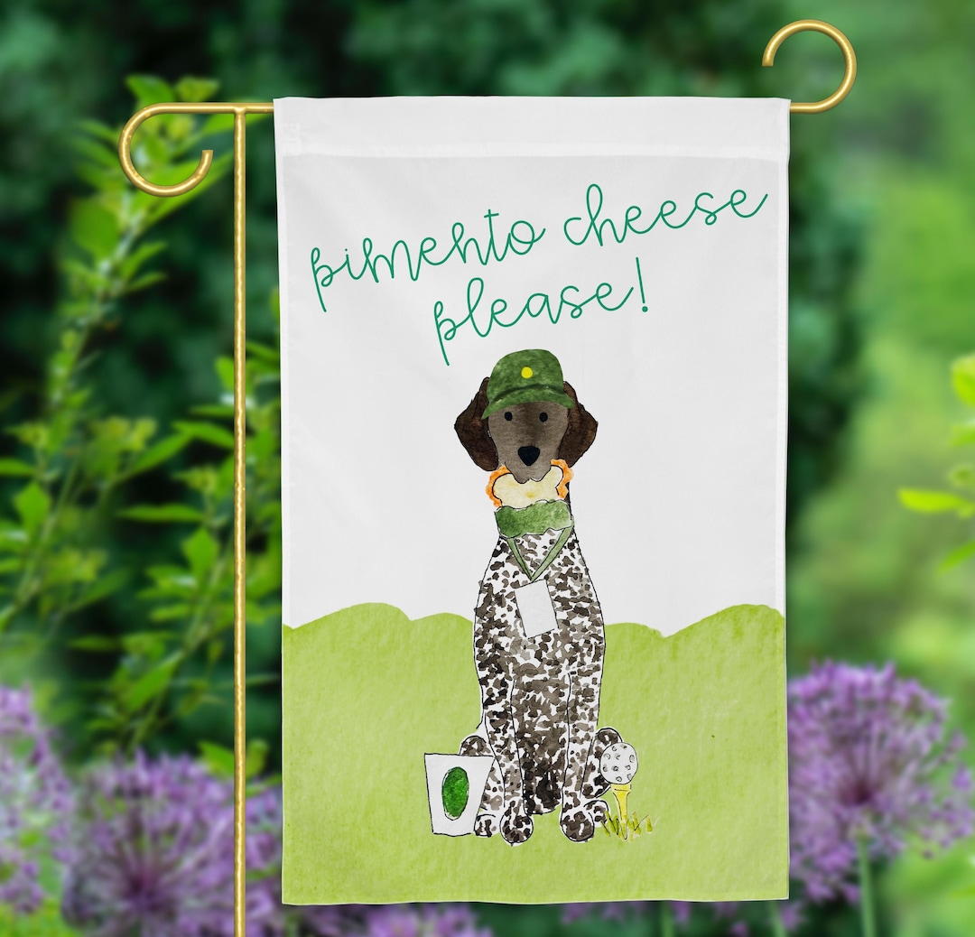 Golf Tournament Patron German Shorthaired Pointer Garden Flag | GSP ...