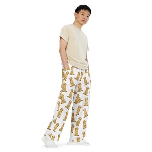 Apricot Doodle Unisex Wide-leg Pajama Pants | Labradoodle Pajamas, Pet ...