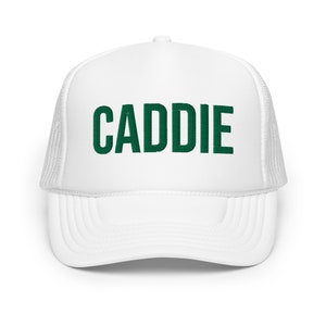 Golf Caddie Embroidered Trucker Hat | Golf Tournament Caddie Outfit ...