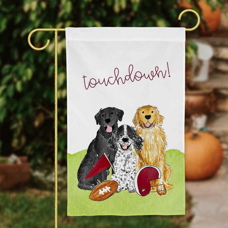 Football House Flags - Etsy