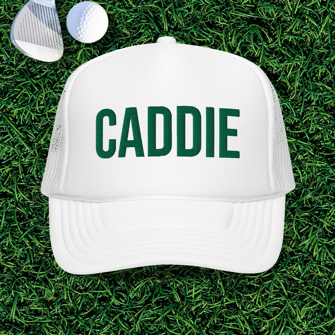 Golf Caddie Embroidered Trucker Hat Golf Tournament Caddie - Etsy
