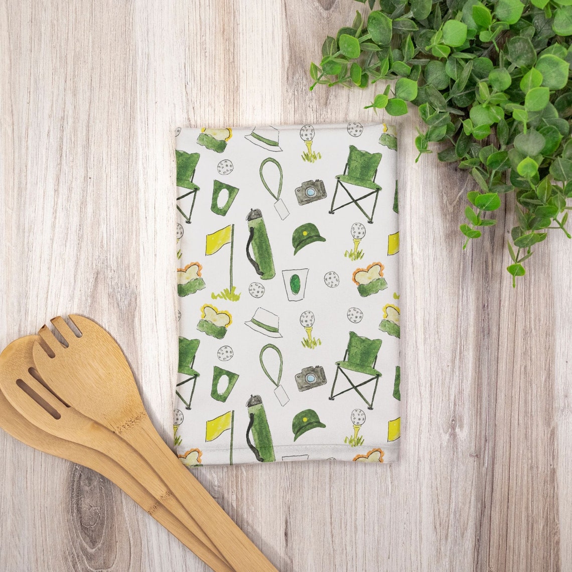 Golf Patron Pattern Hostess Towel | Golf Hand Towel, Golf Decor - Etsy