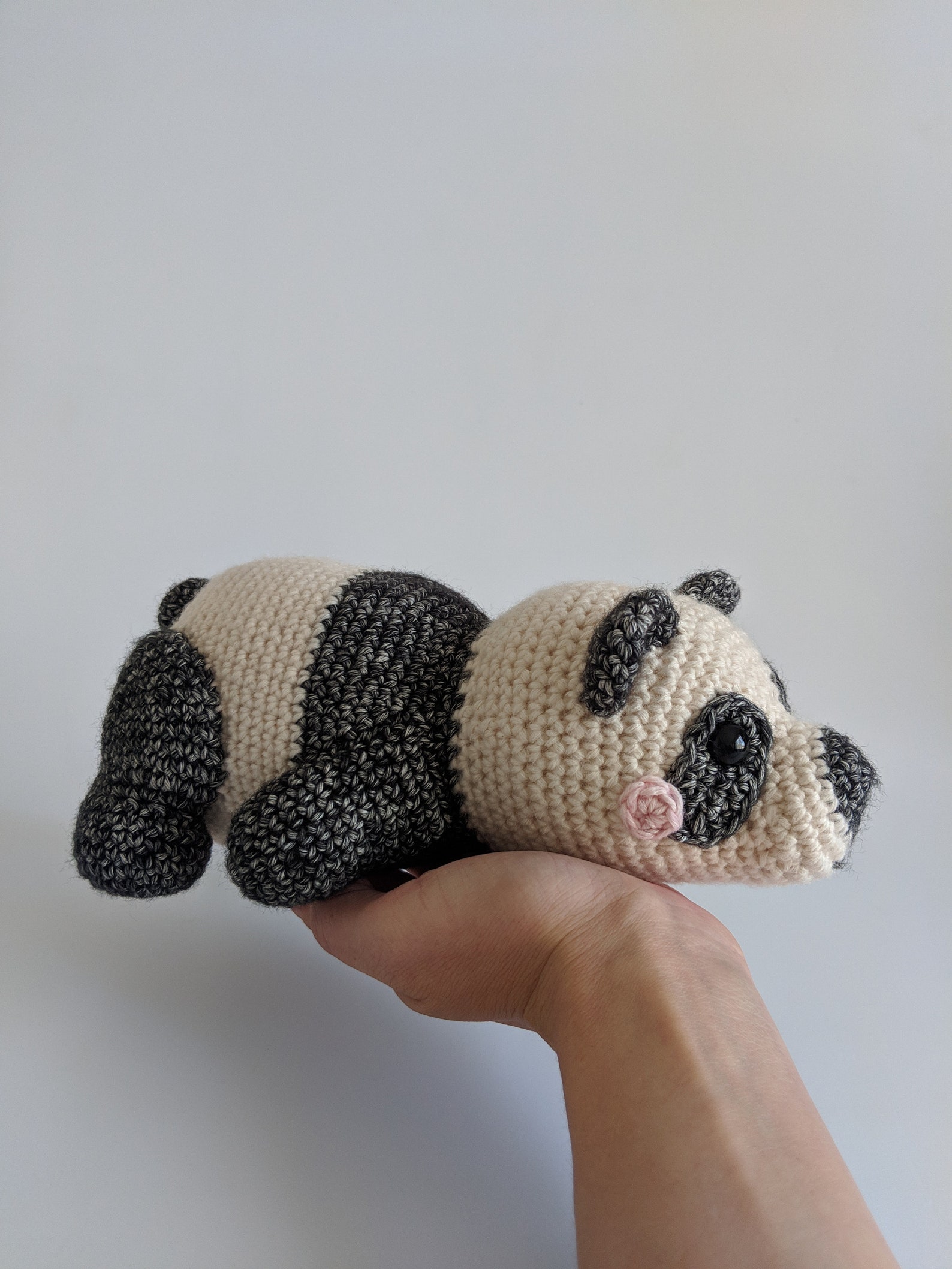 Amigurumi Panda Pattern Crochet Pip the Panda English Belle | Etsy