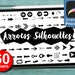60 Arrow Set, Brushes for Procreate, Stamp, Use on iPad With Apple ...