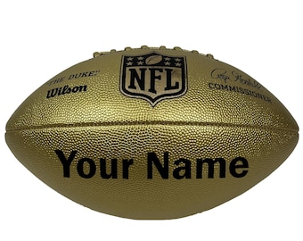 Customized Personalized Wilson GST Football Official Size Gift - Etsy