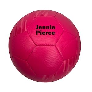 Customized Vantage Pink Soccer Ball, Multiple Soccer Ball Sizes ...