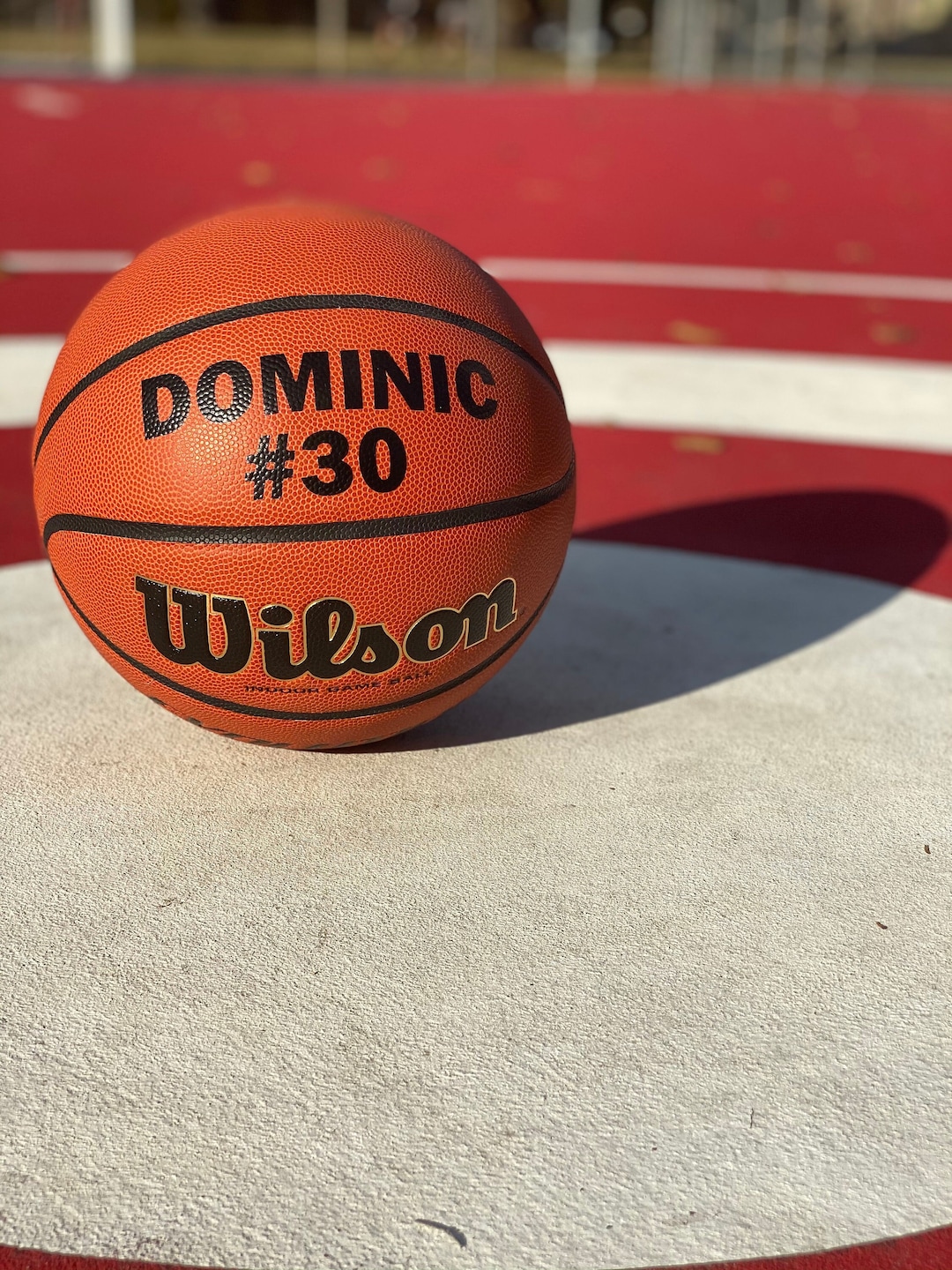 Customized Personalized Wilson Evolution Basketball With Jersey Number ...