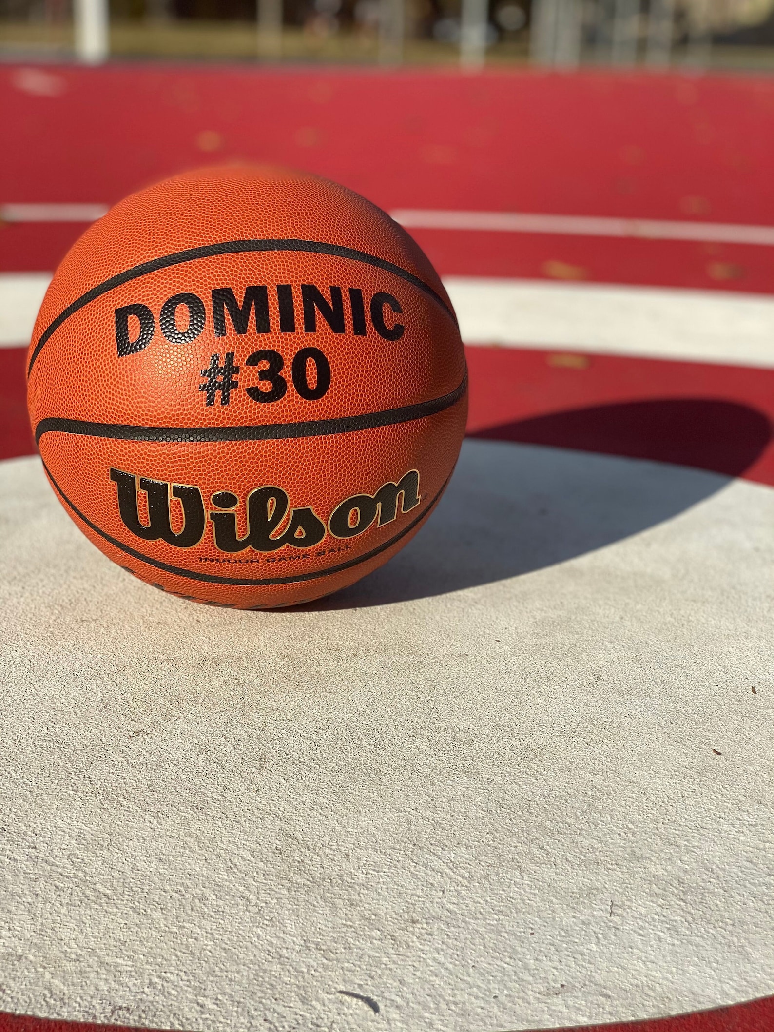 Customized Personalized Wilson Evolution Basketball With Jersey Number ...