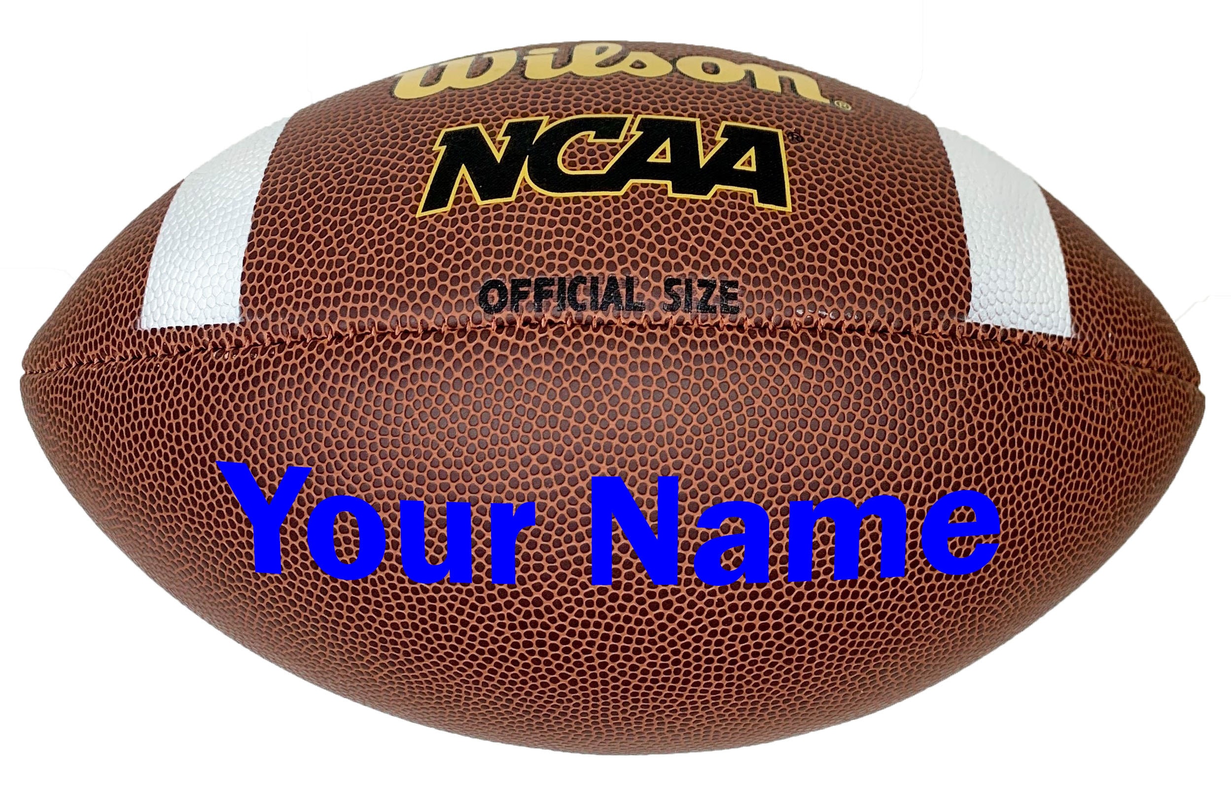 Customized Personalized Wilson NCAA Football Multiple Sizes | Etsy