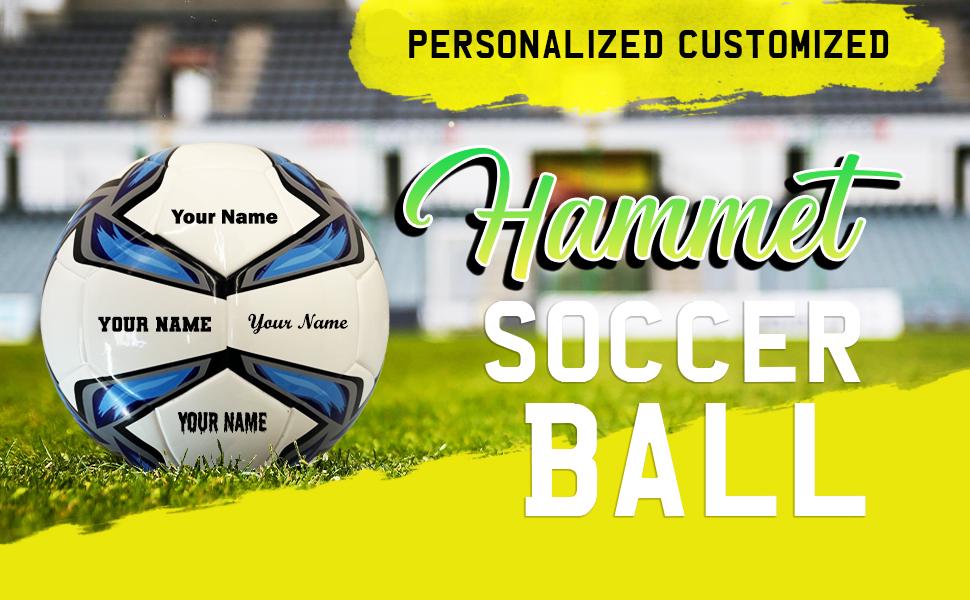 Customized Soccer Ball, Hammet Personalized Quality Soccer Gift - Etsy