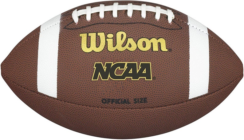 Customized Personalized Wilson NCAA Football Official Size - Etsy