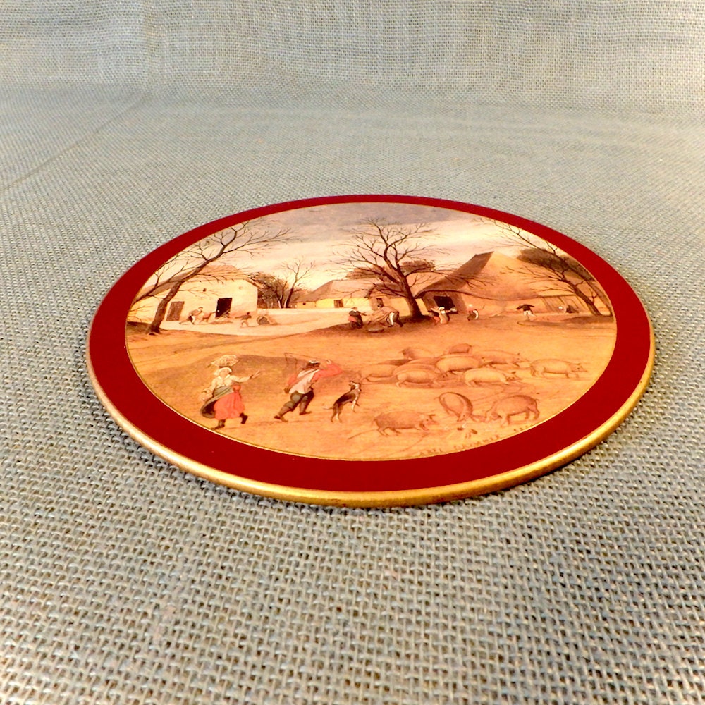 Lady Clare ~ England ~ Trivet ~ Hard Table-mat - Etsy