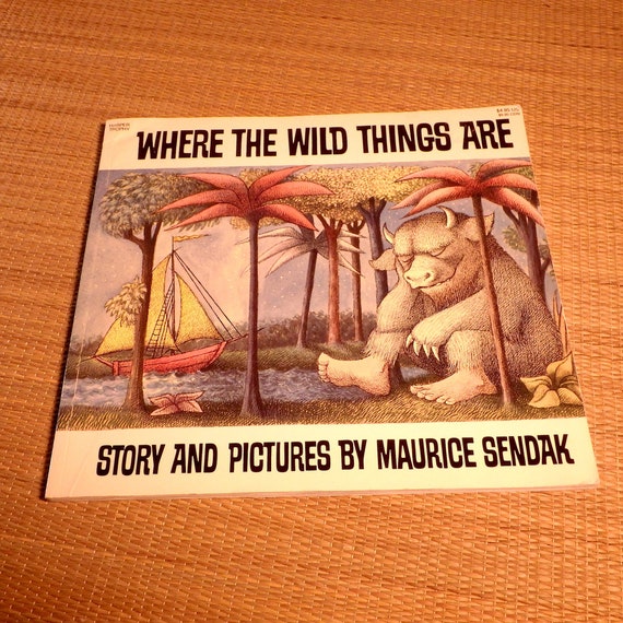 Where the Wild Things Are Maurice Sendak 1964 Caldecott - Etsy