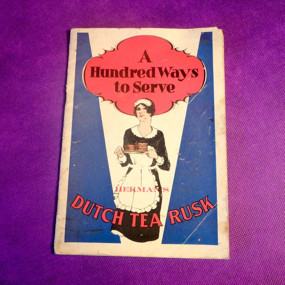 Dutch Tea Rusk Hekman's One Hundred Ways to Serve | Etsy