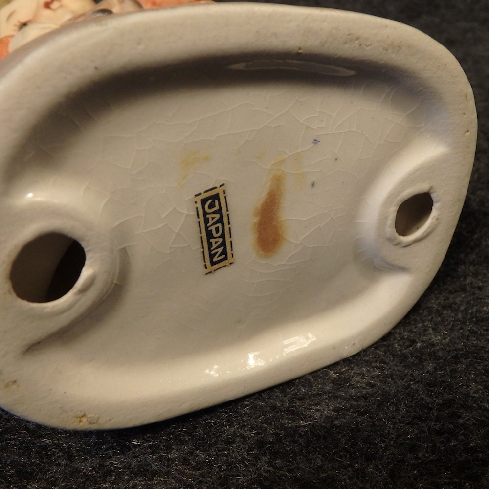 Ceramic Boy With Banjo Made in Japan - Etsy