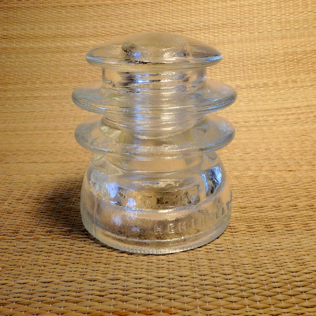 Hemingray 56 Clear Glass Insulator - Etsy