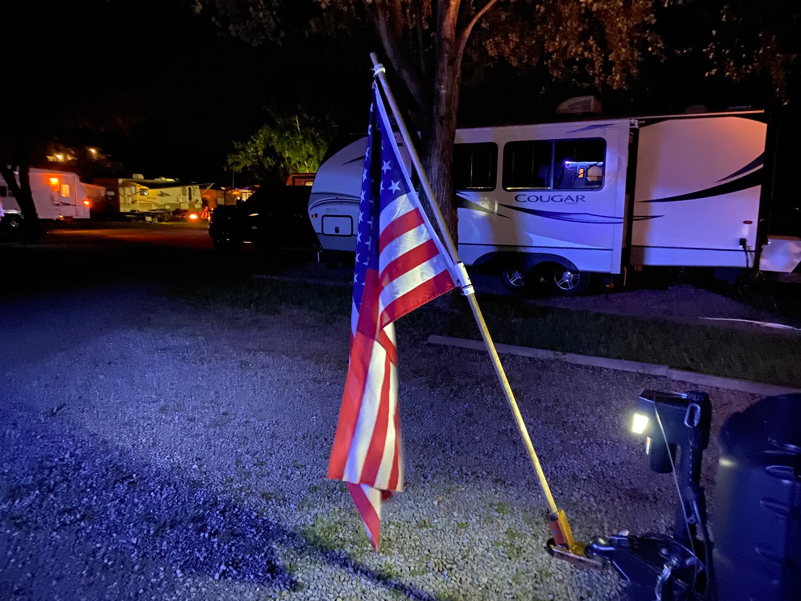 Rv Flag Pole Holder Hitch It Flag Pole Holder Camper Etsy