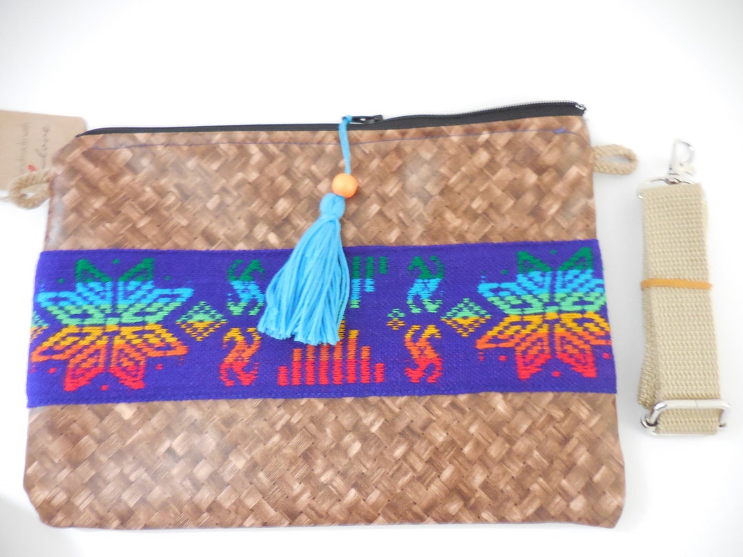 Mexican Bag, Mexican Purse, Brown Bag, Adjustable Strap Bag, Boho Style ...