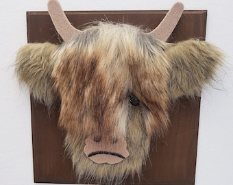 Highland Cow Mount - Etsy