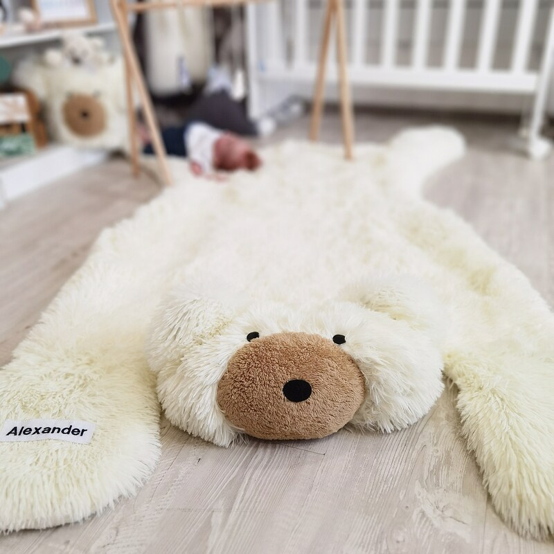 Bear Rug Nursery - Etsy