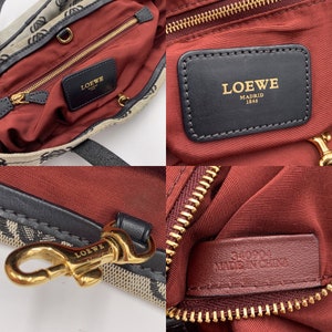 Authentic LOEWE Monogram Jacquard Small Tote Bag - Etsy