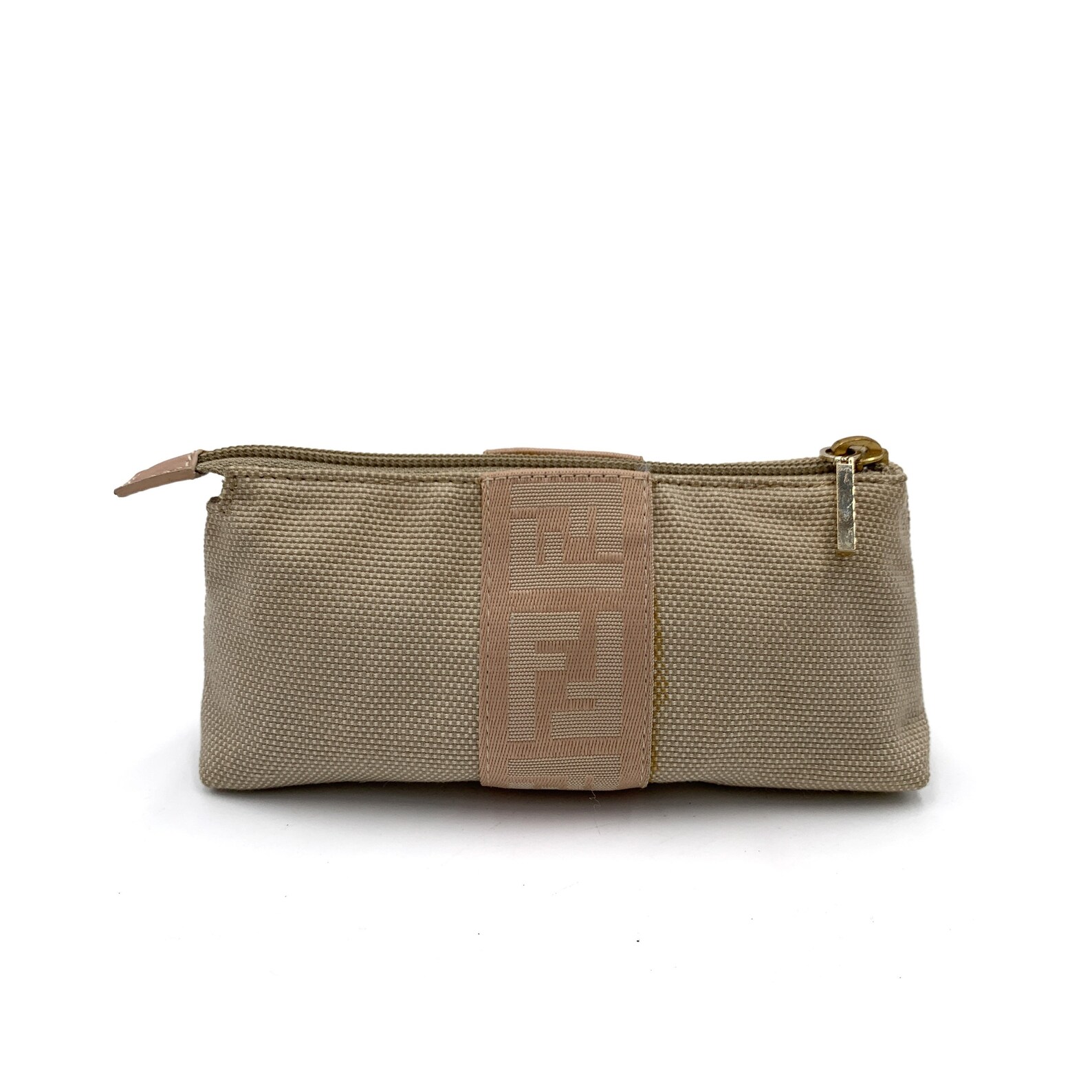 Authentic FENDI Vintage Canvas Pouch - Etsy