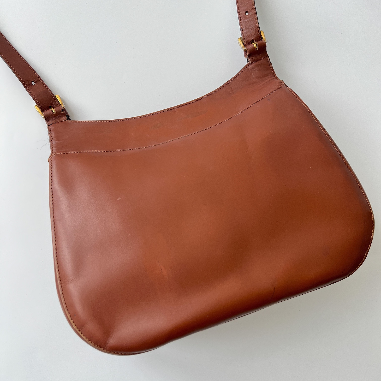 CELINE Authentic Vintage Leather Crossbody Bag - Etsy