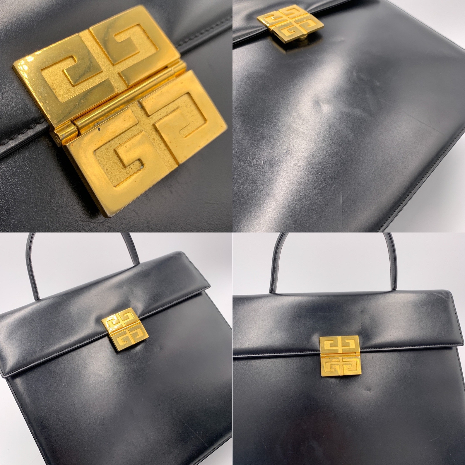 Authentic GIVENCHY Vintage 4G Logo Top Handle Bag - Etsy