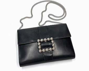 Authentic CELINE Vintage Triomphe Coin Logo Shoulder Bag - Etsy
