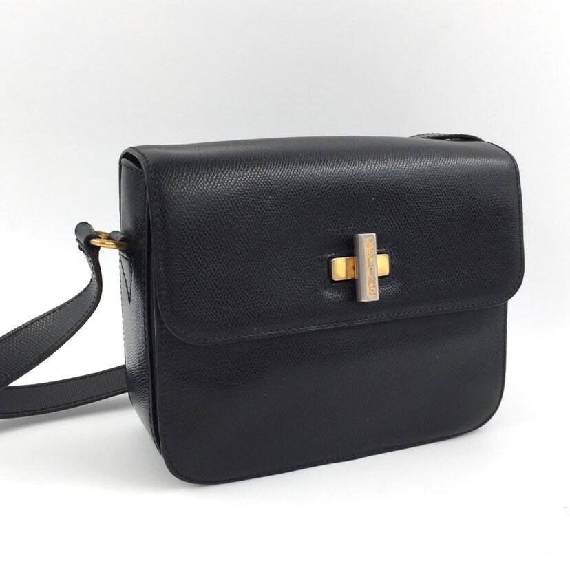 Authentic CELINE Vintage Twist Logo Crossbody Bag - Etsy