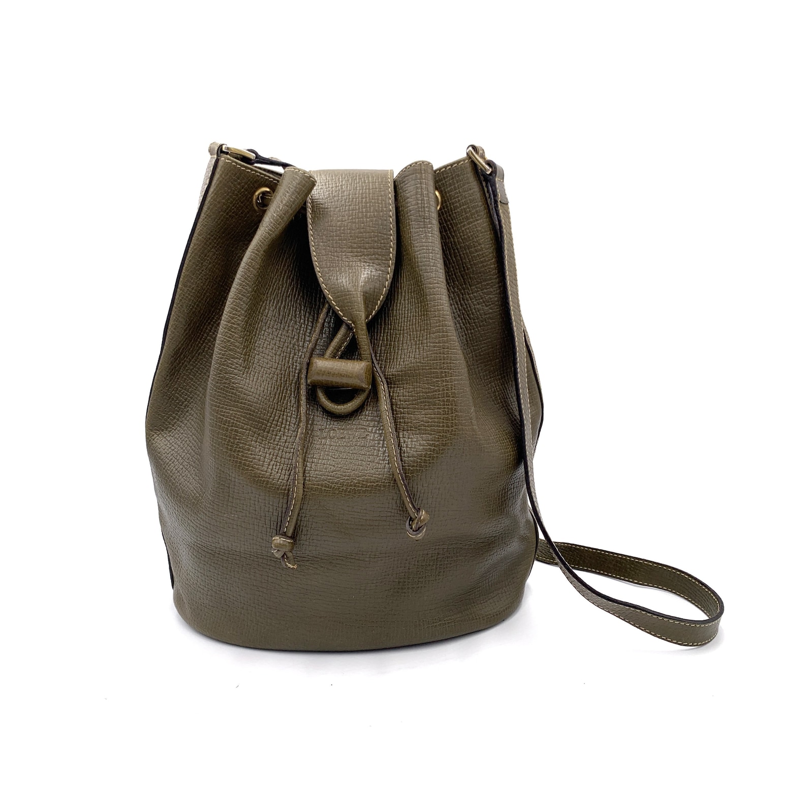 Authentic LOEWE Vintage Twist Logo Drawstring Bucket Bag | Etsy