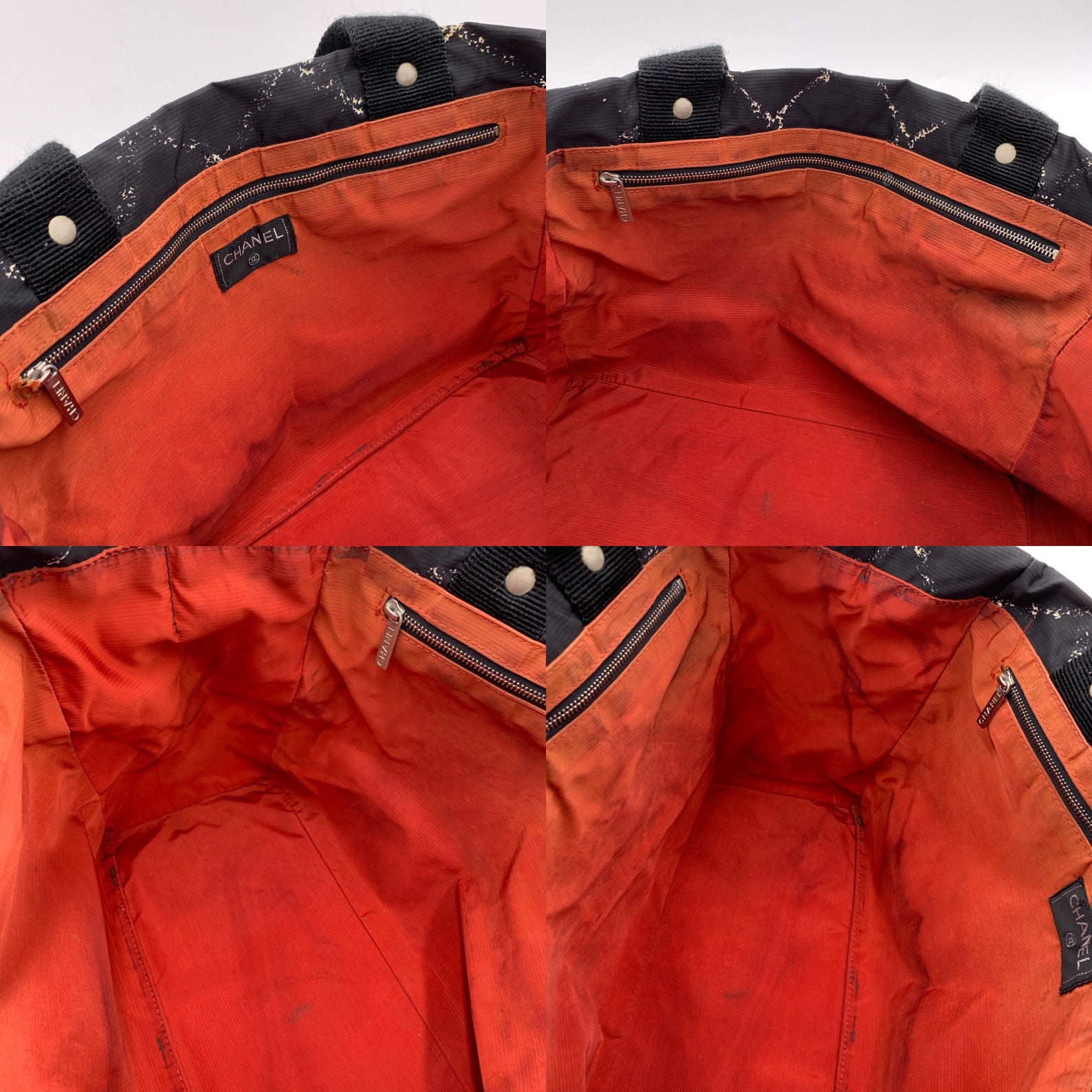 Authentic CHANEL 1997-1999 Quilted Print Pattern Tote Bag - Etsy