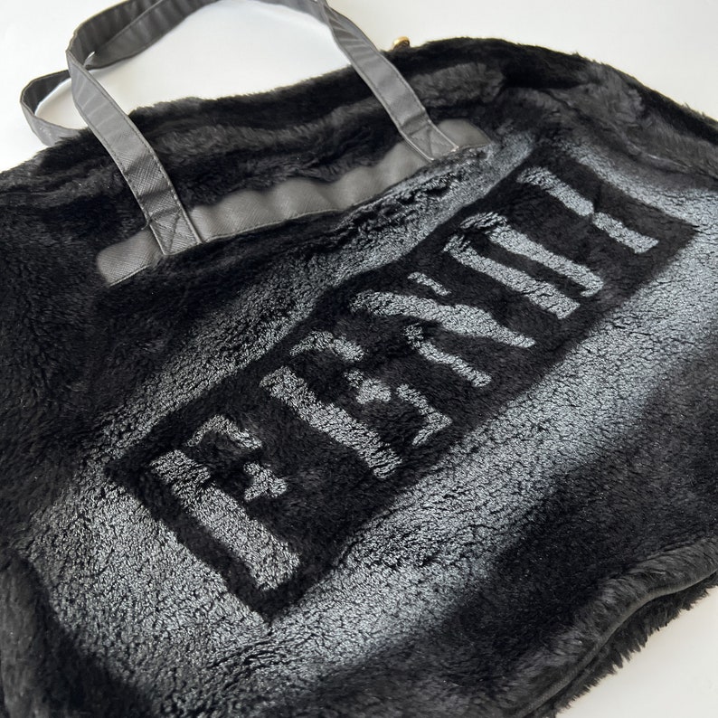FENDI Authentic Vintage Faux Fur Steamer Bag - Etsy