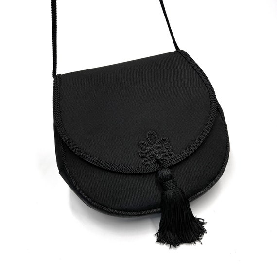 Yves Saint Laurent Authentic Vintage Fabric Tussle Crossbody | Etsy