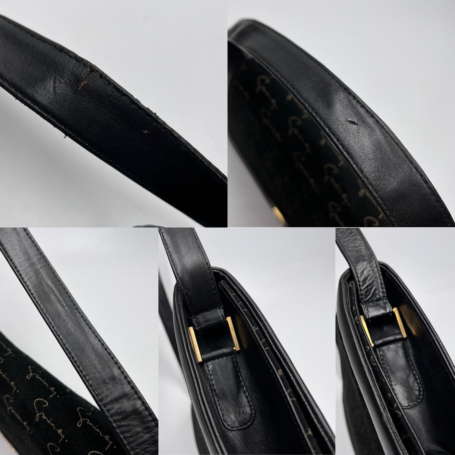 GIVENCHY Authentic Vintage 4G Logo Monogram Suede Shoulder Bag - Etsy