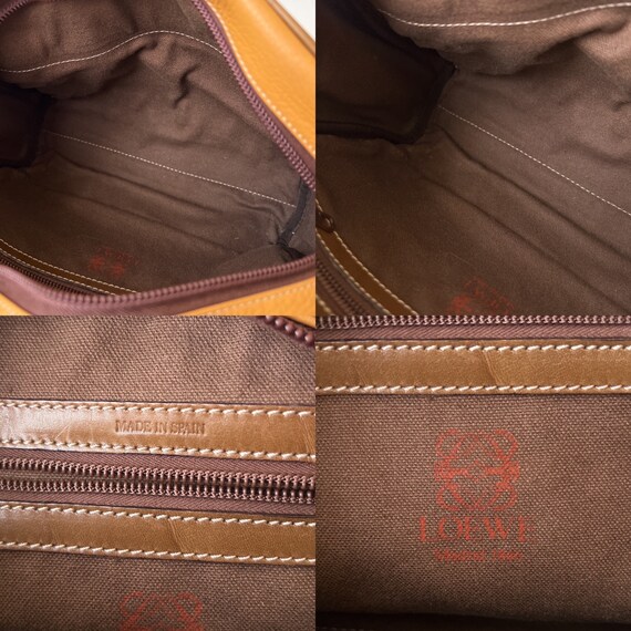 LOEWE Authentic Vintage Leather Camera Crossbody Bag - Gem